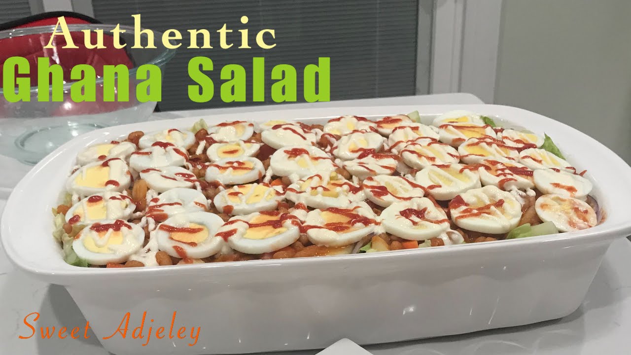 Let’s Make The Authentic Party Pleasing Ghana Salad – Easy Salad Recipes