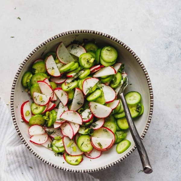 Cucumber Radish Salad – Easy Salad Recipes