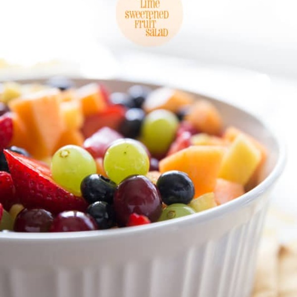 Honey-Lime Sweetened Fruit Salad – Easy Salad Recipes